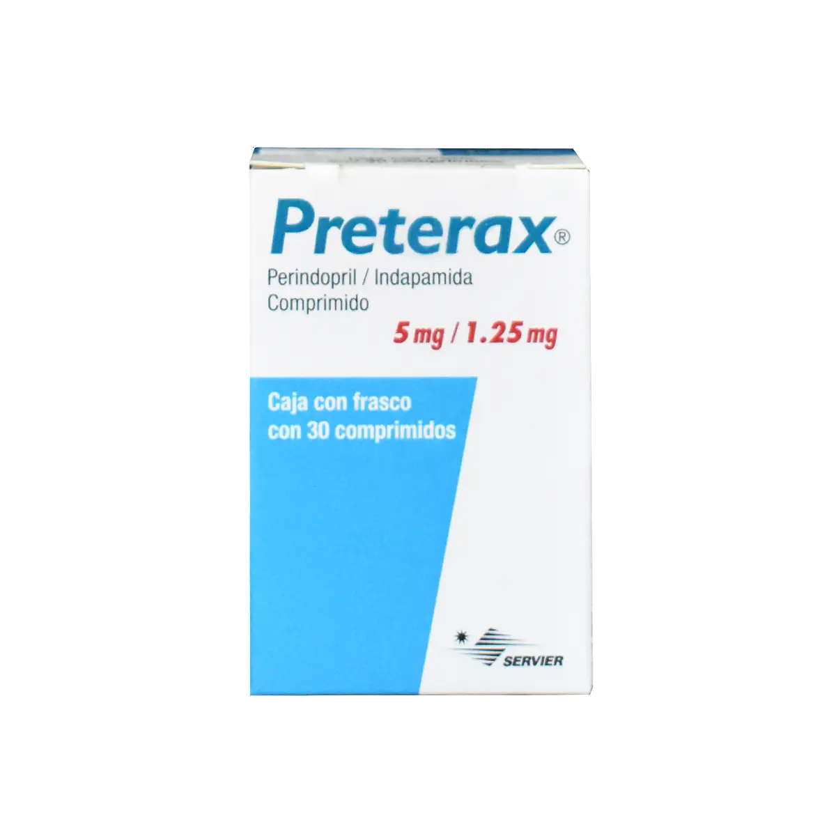 Preterax 5mg/1.25mg 30 Comprimidos - Diverfarma